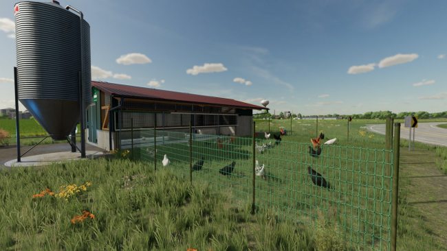 Мод «Chicken Barn Big» для Farming Simulator 2022
