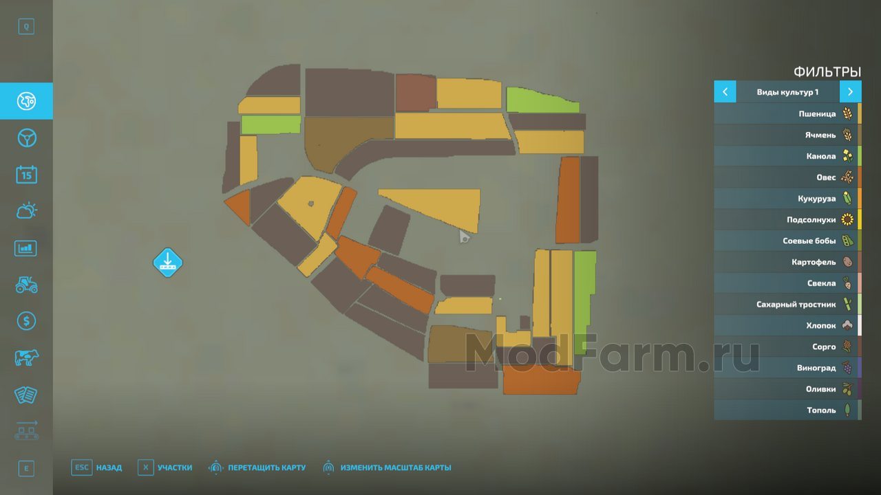 Карта «Polowo» для Farming Simulator 2022