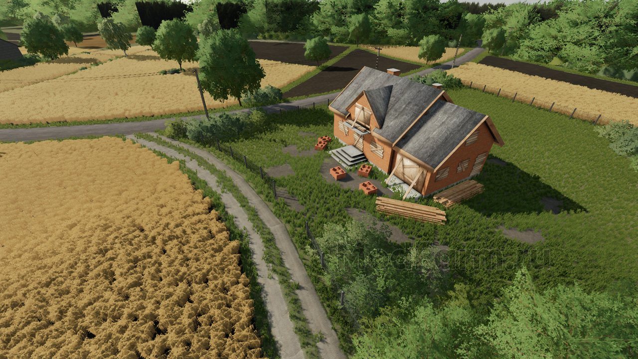 Карта «Polowo» для Farming Simulator 2022