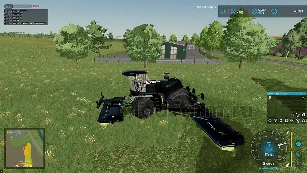 Мод «Krone BiG M 500» для Farming Simulator 2022