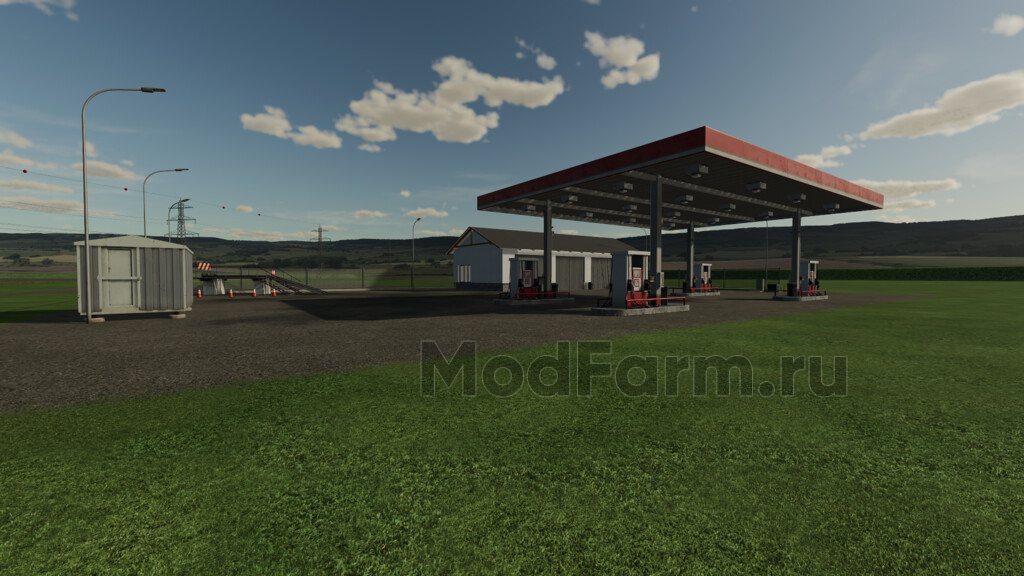 Мод «Service Station And Workshop» для Farming Simulator 2022