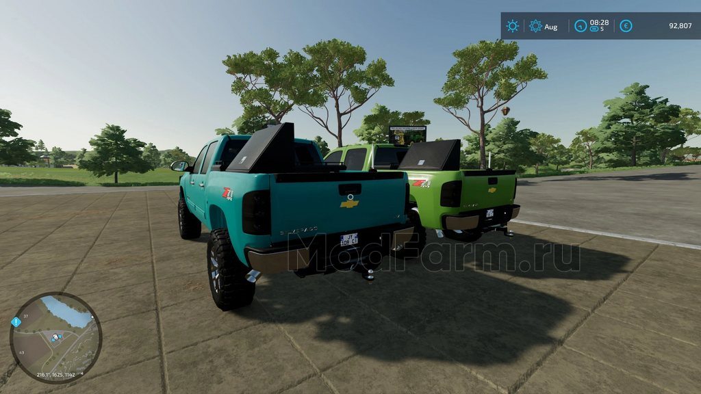 Мод «2011 Chevy Silverado 1500» для Farming Simulator 2022